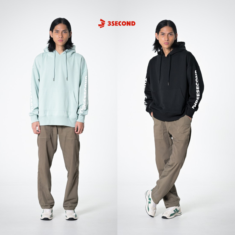 7 Rekomendasi Hoodie 3Second, Cocok untuk Musim Hujan atau Sunmorian ...