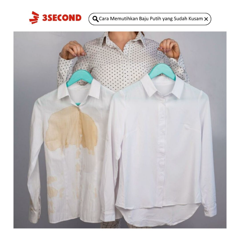 6 Cara Memutihkan Baju Putih yang Sudah Kusam, Jadi Terlihat Baru ...