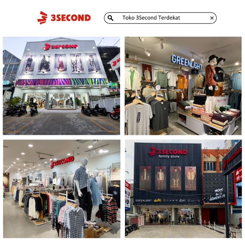 Kunjungi Toko 3Second Terdekat di Kota Kamu, Ini 130+ Titik Lokasinya ...