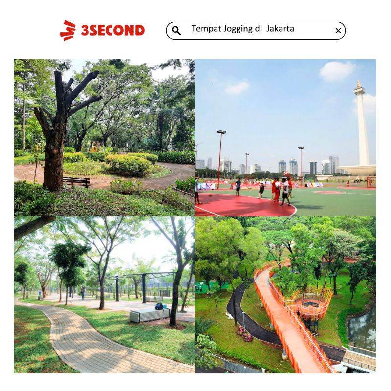 12 Rekomendasi Tempat Jogging di Jakarta, Nyaman & Gratis! - 3Second