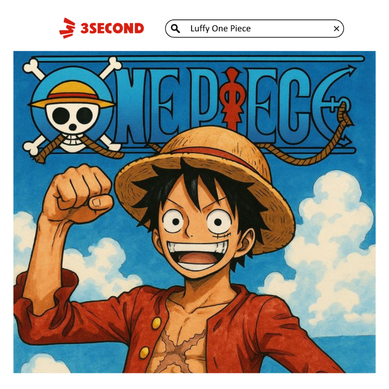 Kenalan dengan Profil Sang Kapten Bajak Laut, Luffy One Piece! - 3Second