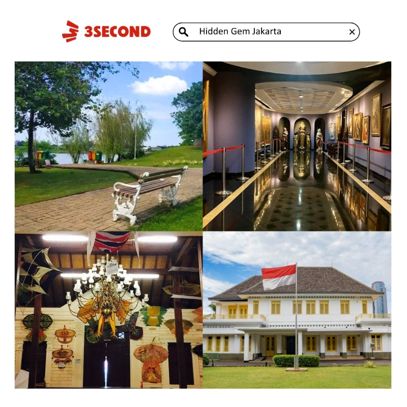 8 Tempat Hidden Gem Jakarta yang Nyaman untuk Melepas Penat - 3Second