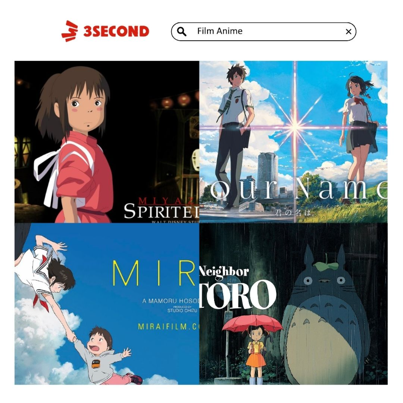 14 Rekomendasi Film Anime Terbaik yang Viral, Wajib Kamu Tonton! - 3Second