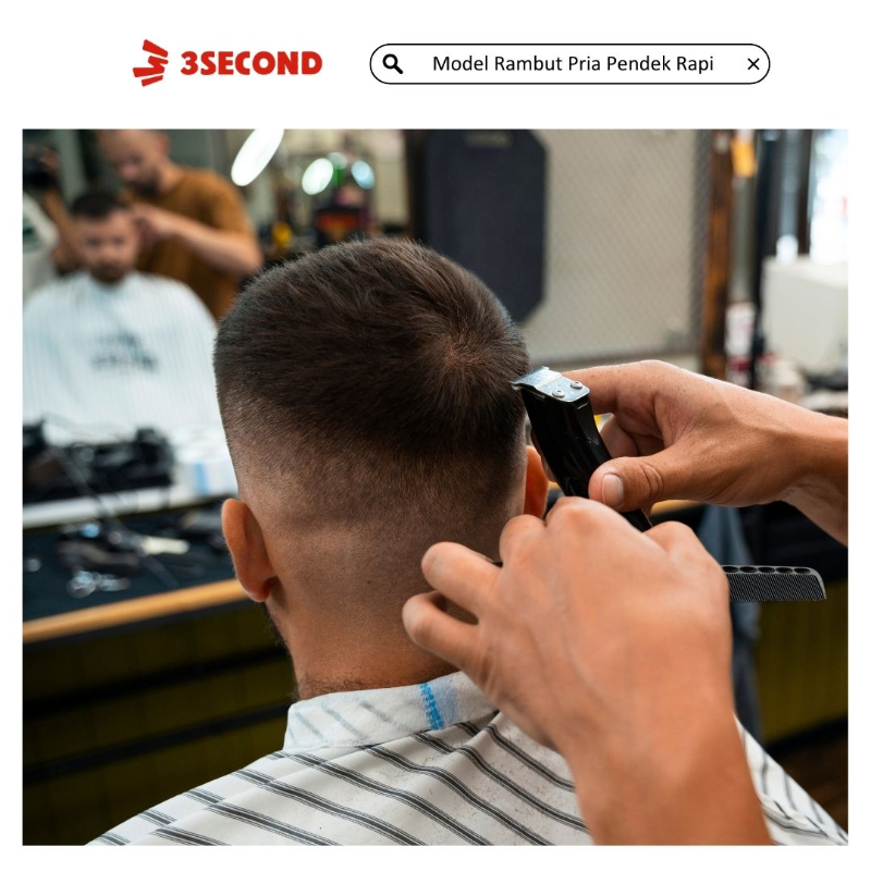 9 Model Rambut Pria Pendek Rapi yang Cocok untuk Semua Tipe Wajah - 3Second