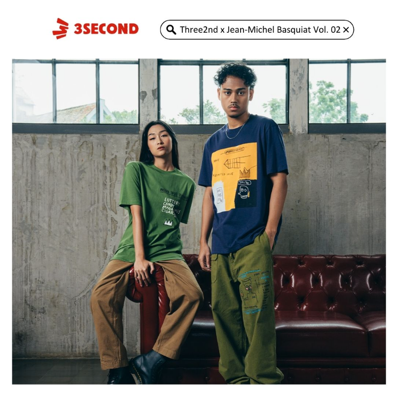 Three2nd x Jean-Michel Basquiat Hadirkan Kolaborasi Terbaru Vol. 02 ...