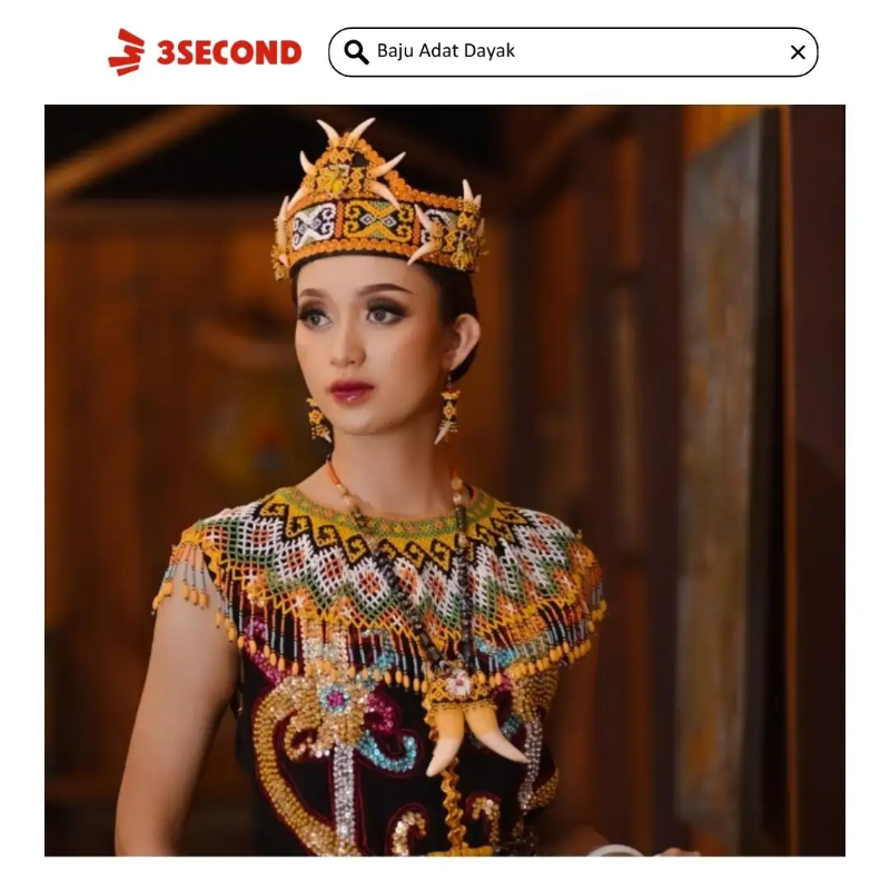 7 Pesona Baju Adat Dayak : Filosofi, Makna dan Detail Keindahannya ...