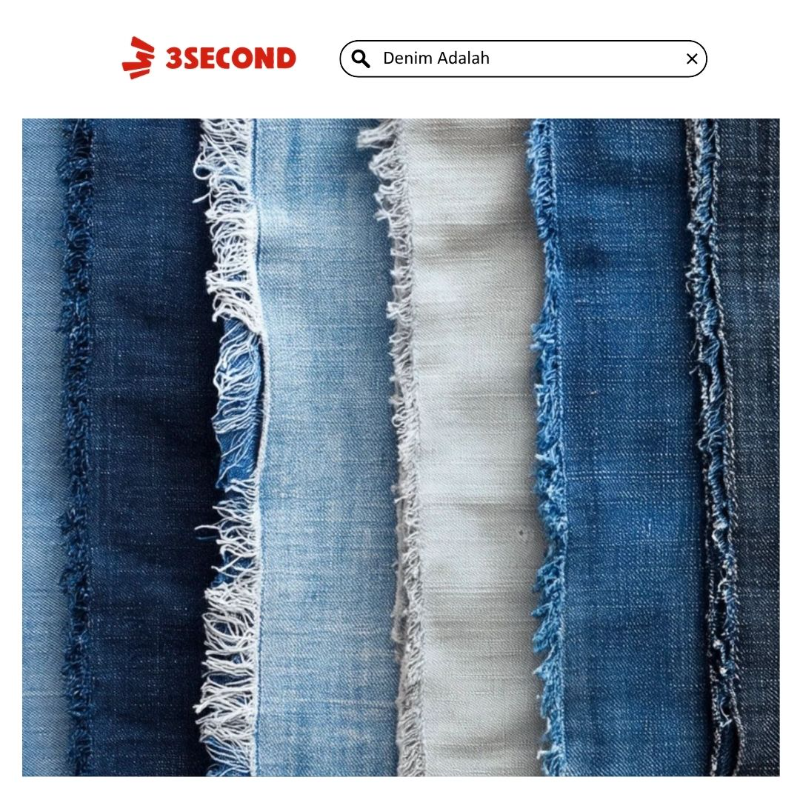 Denim adalah Salah Satu Kain Paling Populer, Simak Karakteristiknya ...