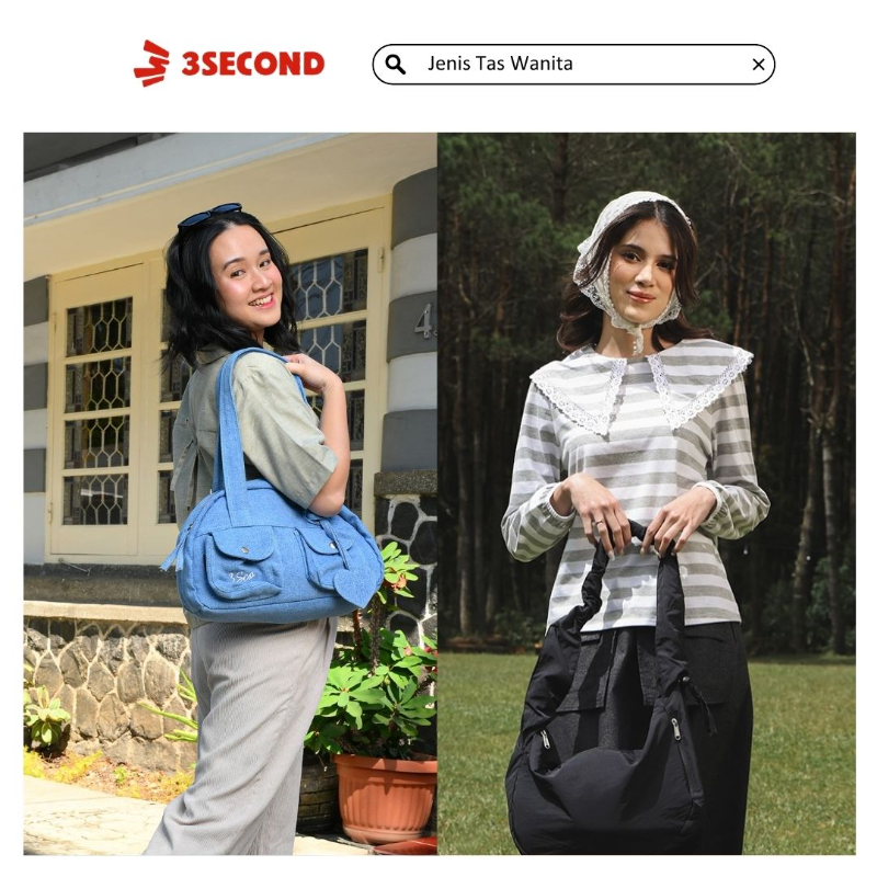 5 Jenis Tas Wanita untuk Acara Formal hingga Kasual, Wajib Tahu! - 3Second