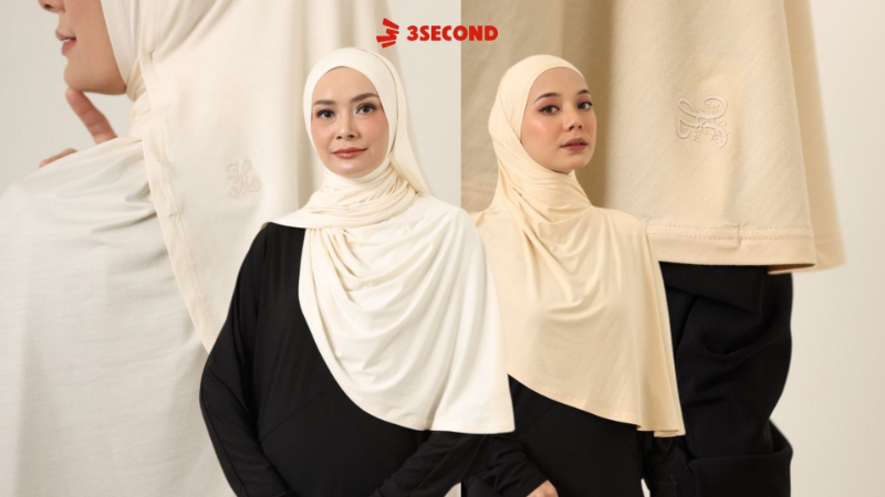 2 Series Kerudung Pashmina Premium dari Hanna Hijab, Effortless! - 3Second