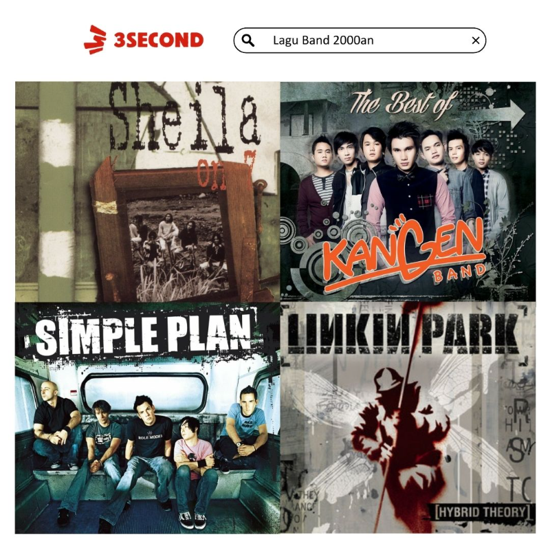 60+ Daftar Lagu Band 2000an yang Populer dari Indonesia hingga Barat ...