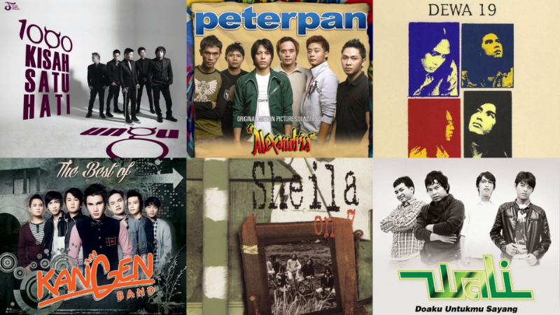60+ Daftar Lagu Band 2000an yang Populer dari Indonesia hingga Barat ...